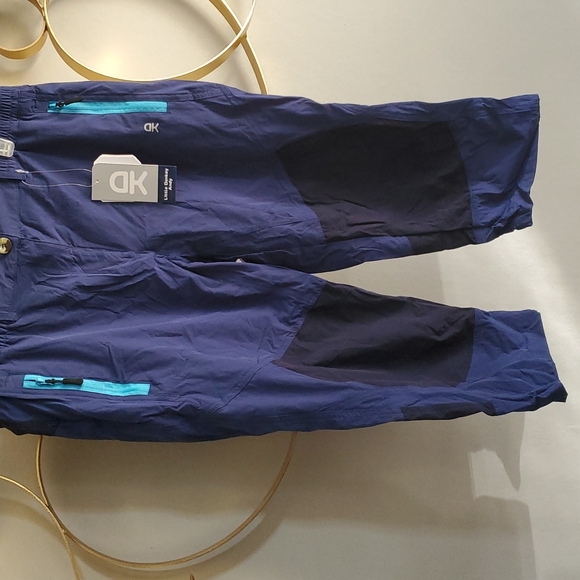 Pants & Jumpsuits | Nwt Little Donkey Andy Capri Hiking Pantsdark Blue ...